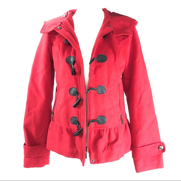 Pink Envelope | Jackets & Coats | Hooded Toggle Coat | Poshmark